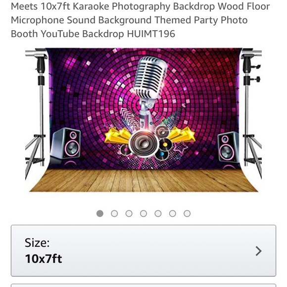 Party Supplies | Karaoke Photo Backdrop | Poshmark